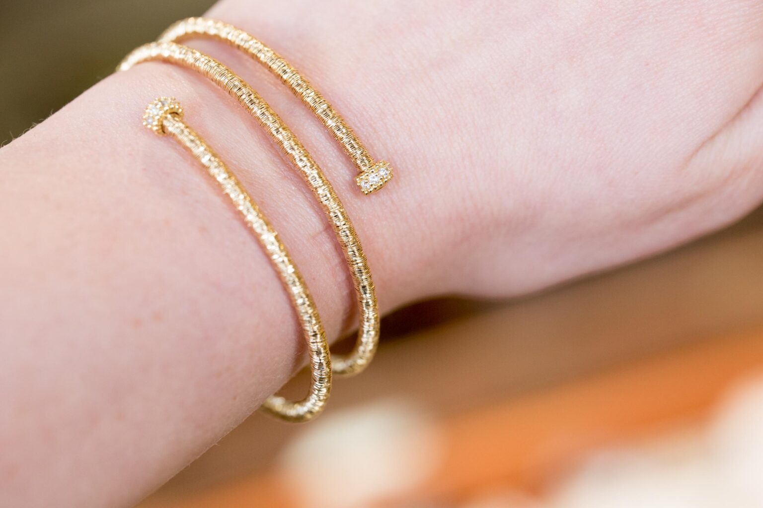 Trend Spotting : Yellow Gold Bangles | HPerry Jewelers